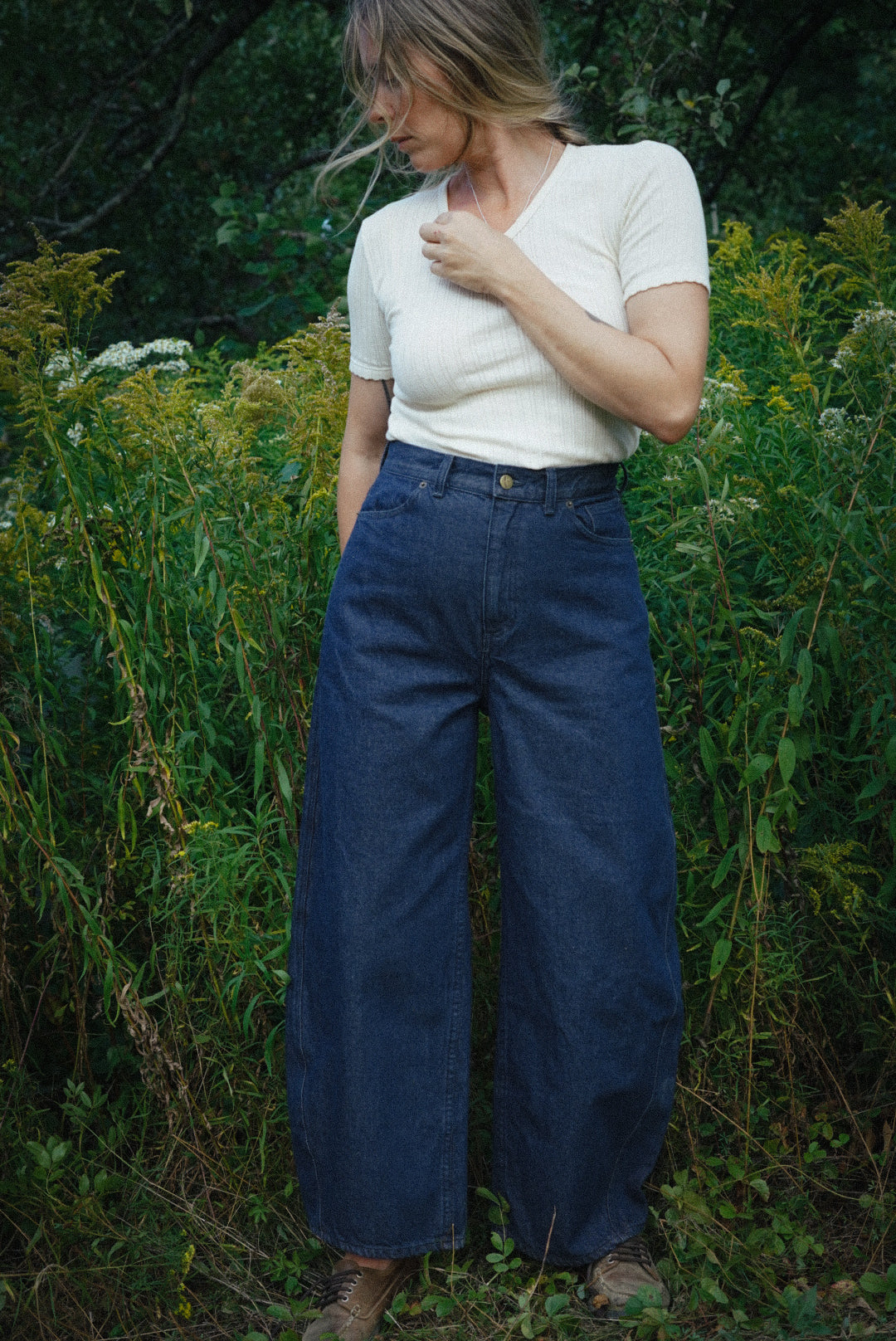 PRE-ORDER - Adult Roper Jean Dark Classic Indigo - Custom Inseam – RUDY ...