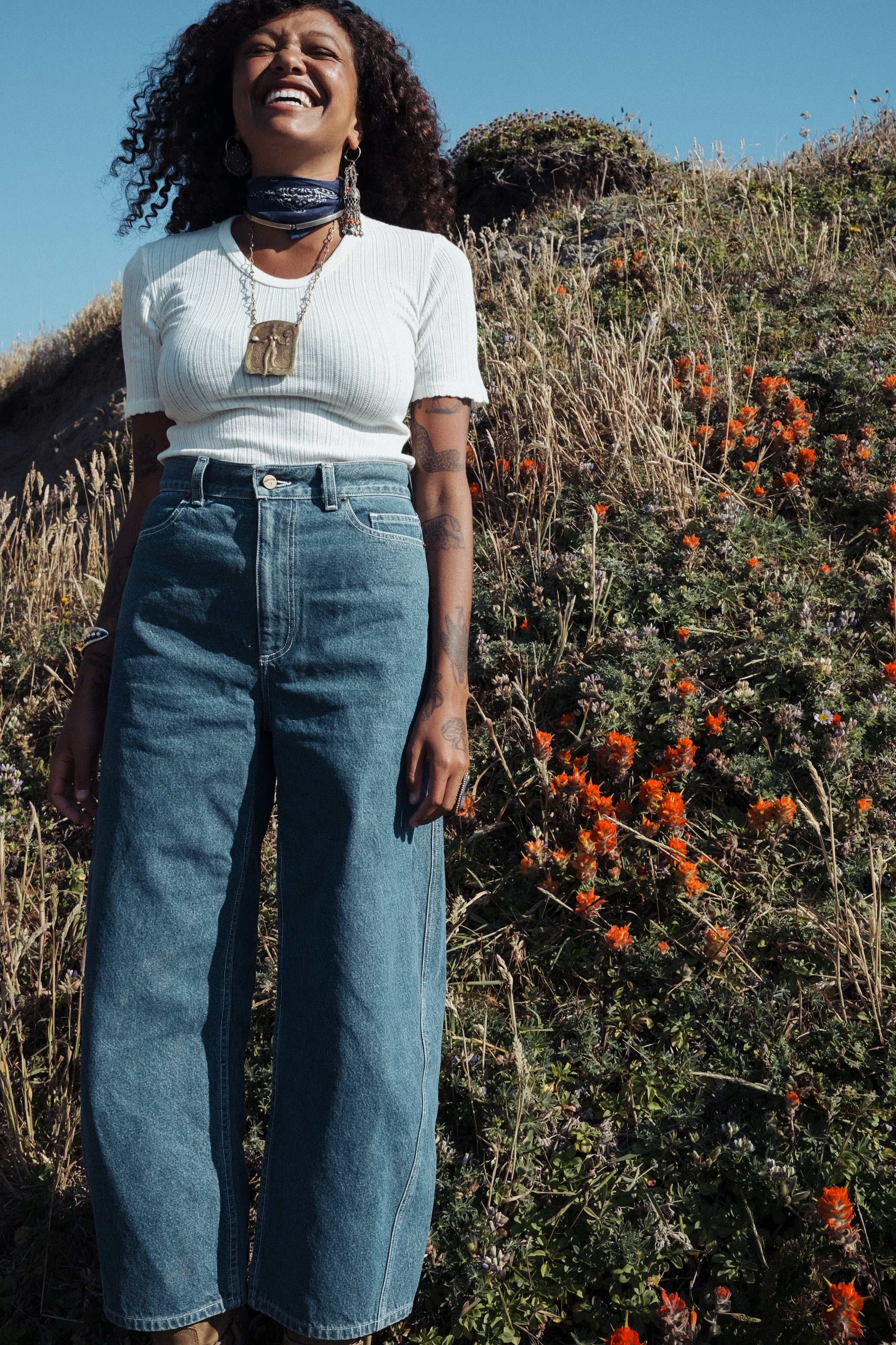 FIRST TO SHIP - Adult Roper Jean - Tumbled Classic Indigo – RUDY JUDE